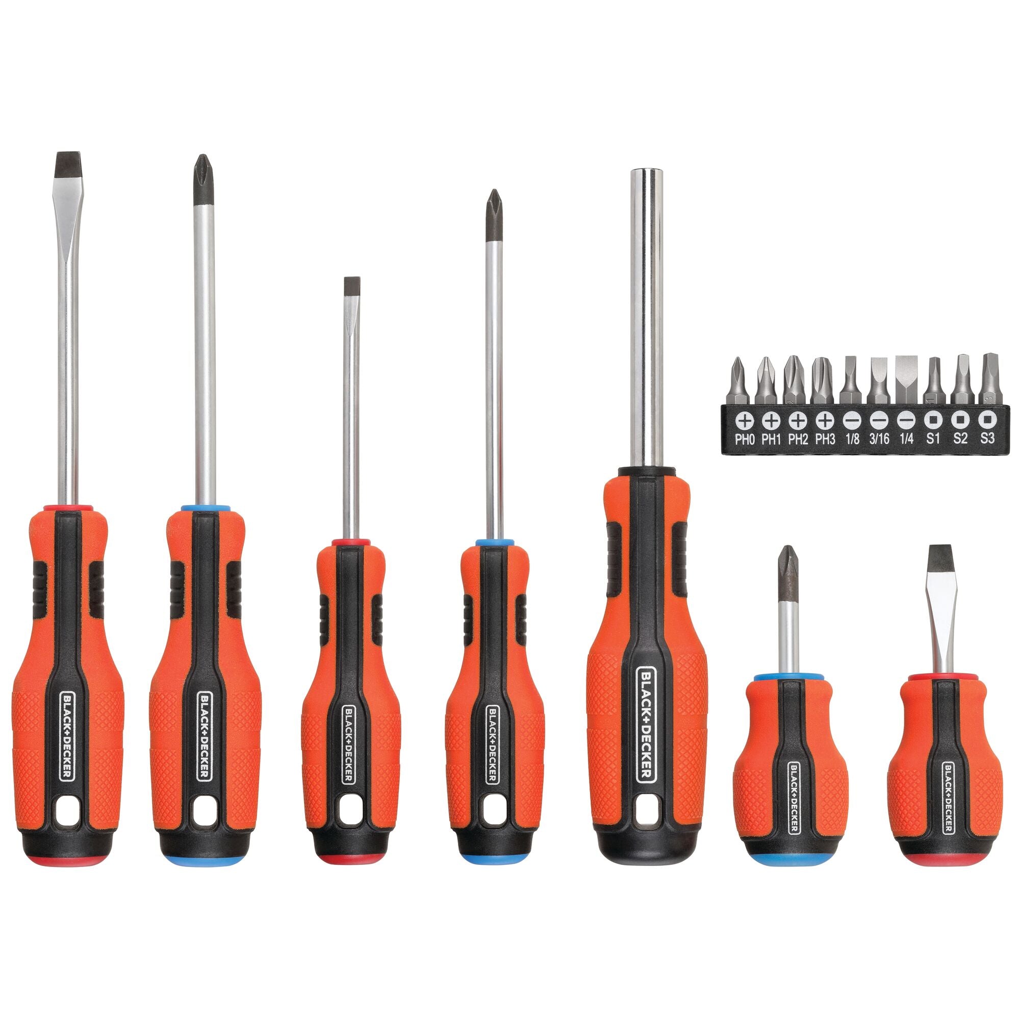 BLACK DECKER Screwdriver Push And Pick 7 Bit BDHT68003 BLACK DECKER Screwdriver Push And Pick 7 Bit BDHT68003