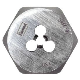 IRWIN 10 – 24 Nc Hexagon Machine Screw Die With 1 In. Diameter