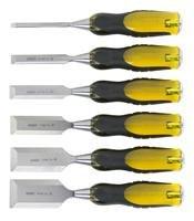STANLEY Fatmax 6 Piece Short Blade Wood Chisel Set