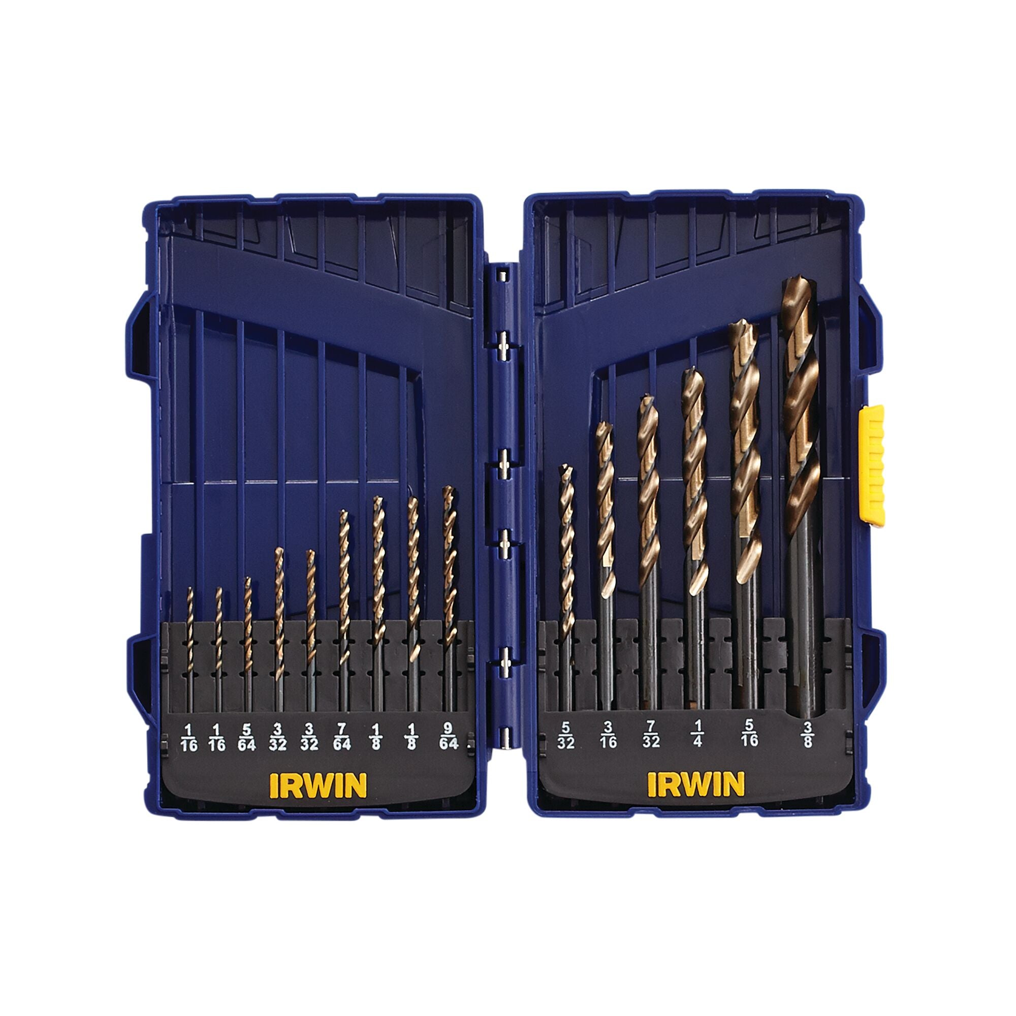 IRWIN Turbomax Turbo Point Drill Bit Set, 15-Piece
