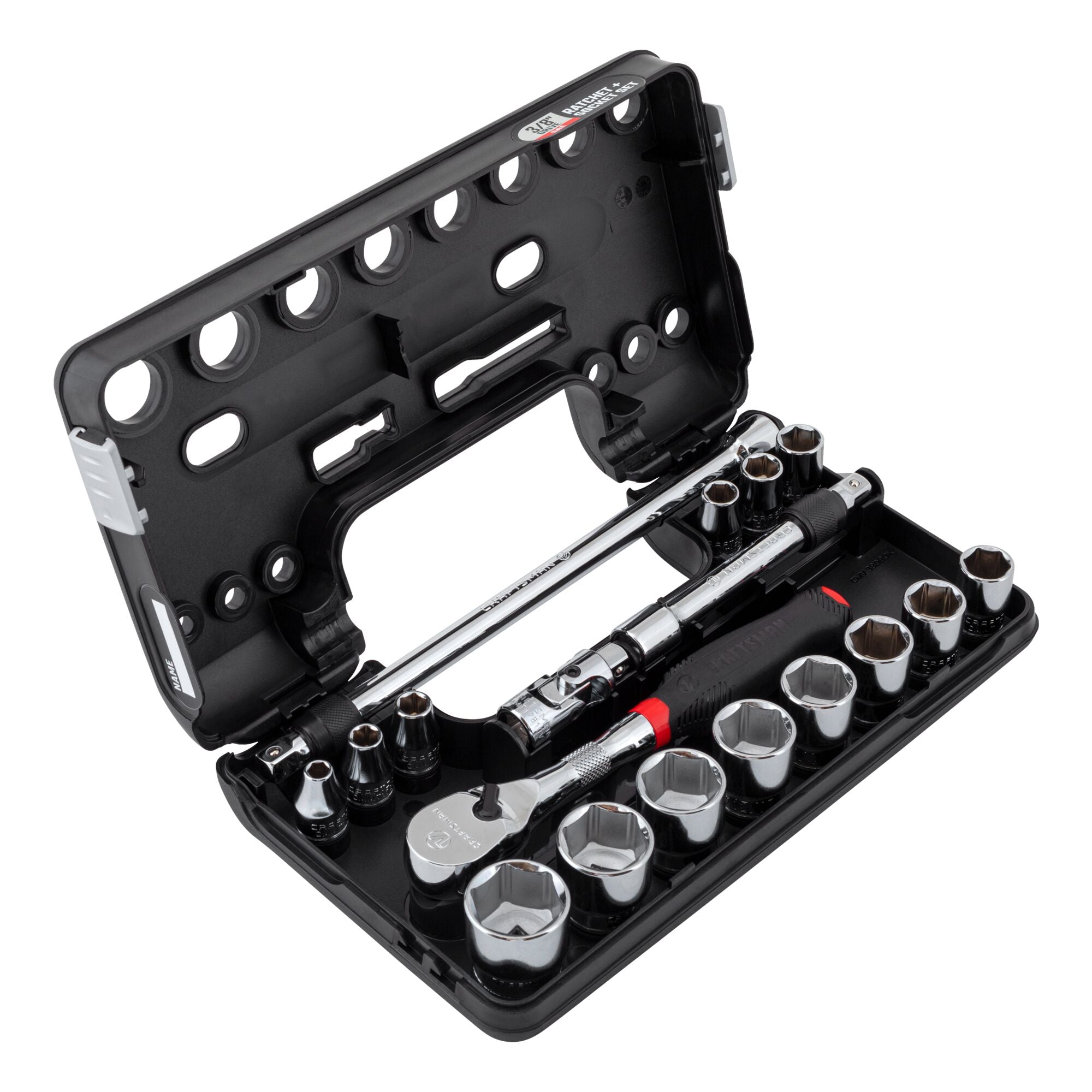 CRAFTSMAN V-Series™ 3/8 in Drive SAE 6-Point Tool Set (18 pc) - CMMT45