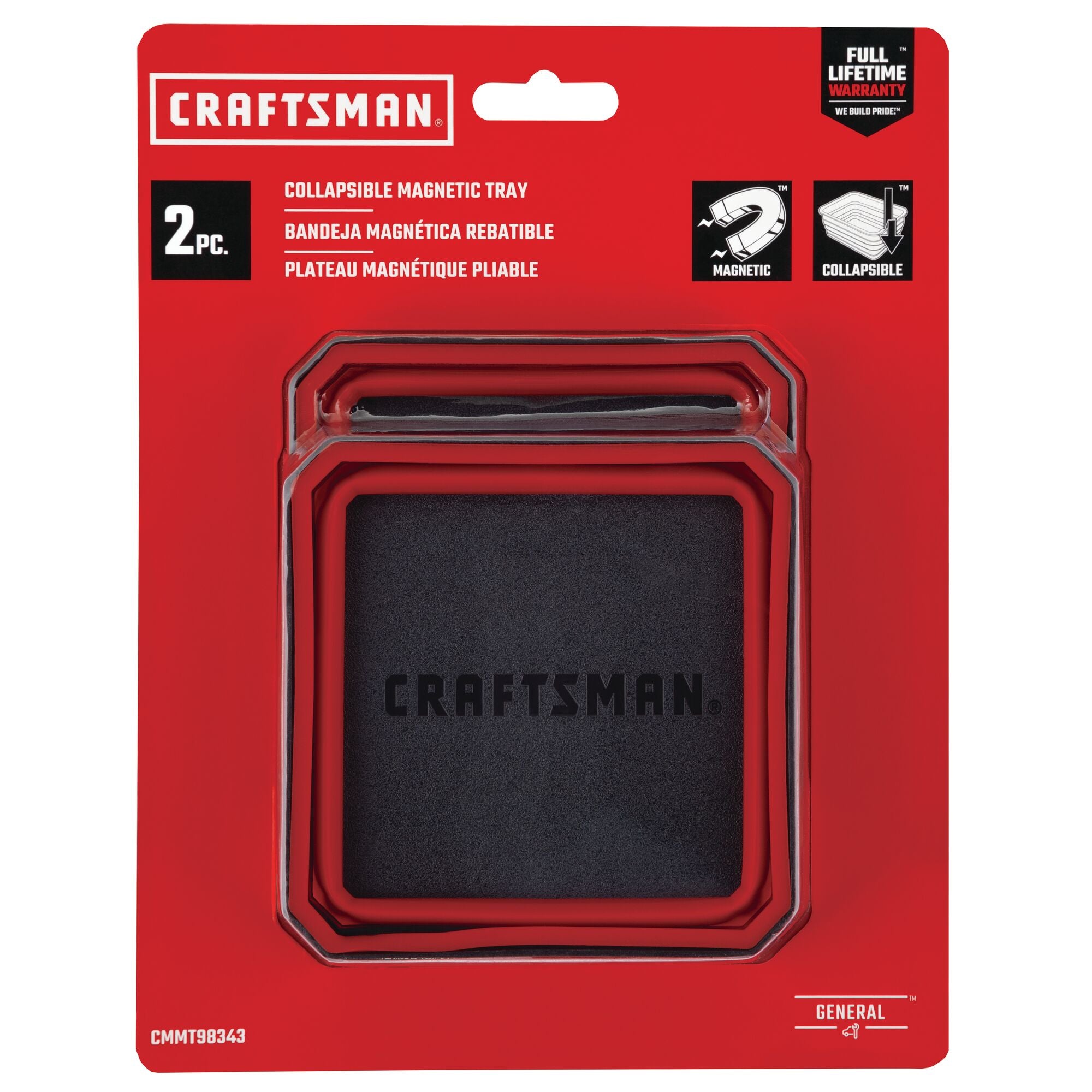 CRAFTSMAN Collapsible Magnetic Tray (2 pc)