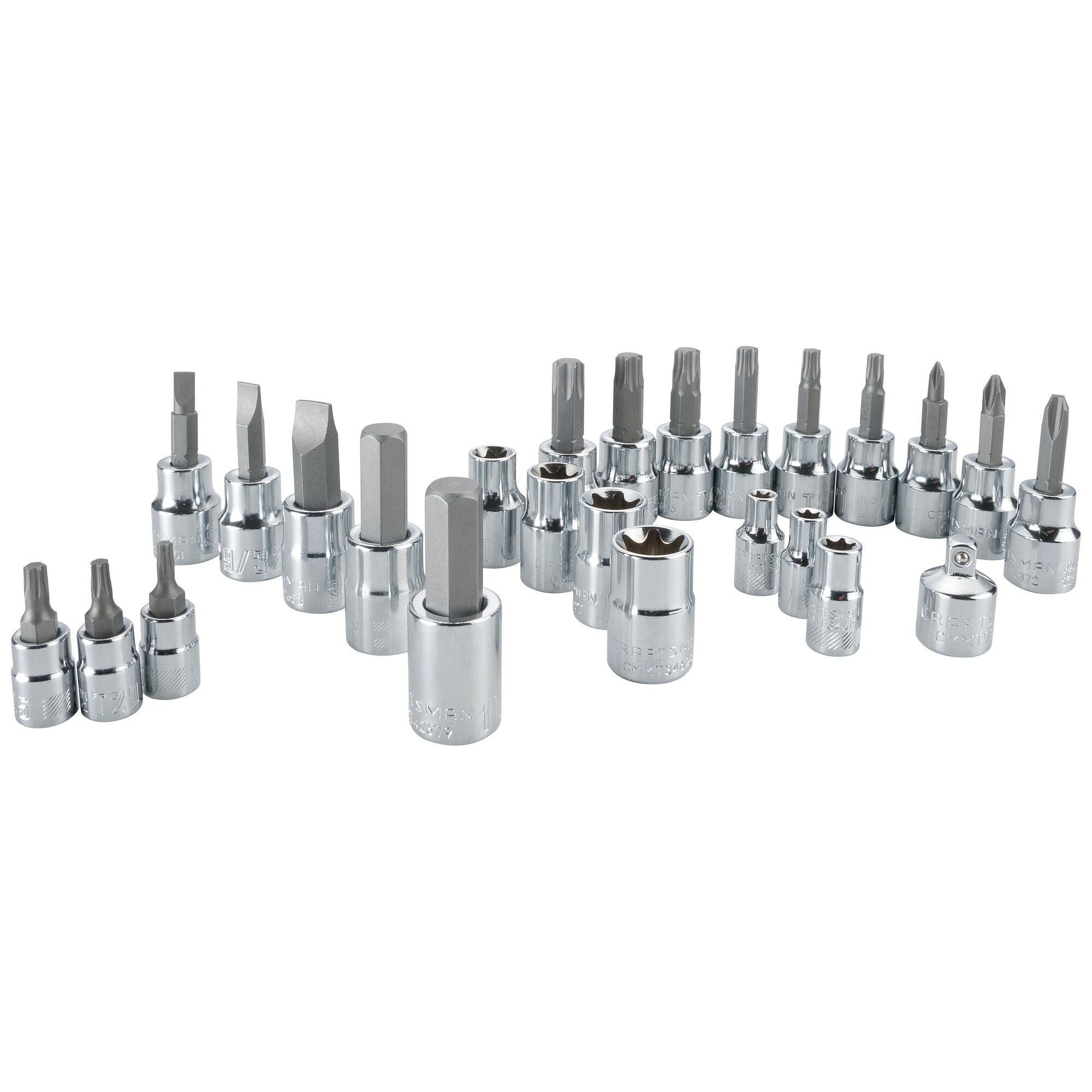 CRAFTSMAN Bit Socket And External TORX™ Socket Set (25 pc) - CMMT99258